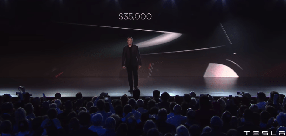Tesla Follows Through with Elon Musk’s Model 3 Promise - Filthy Lucre